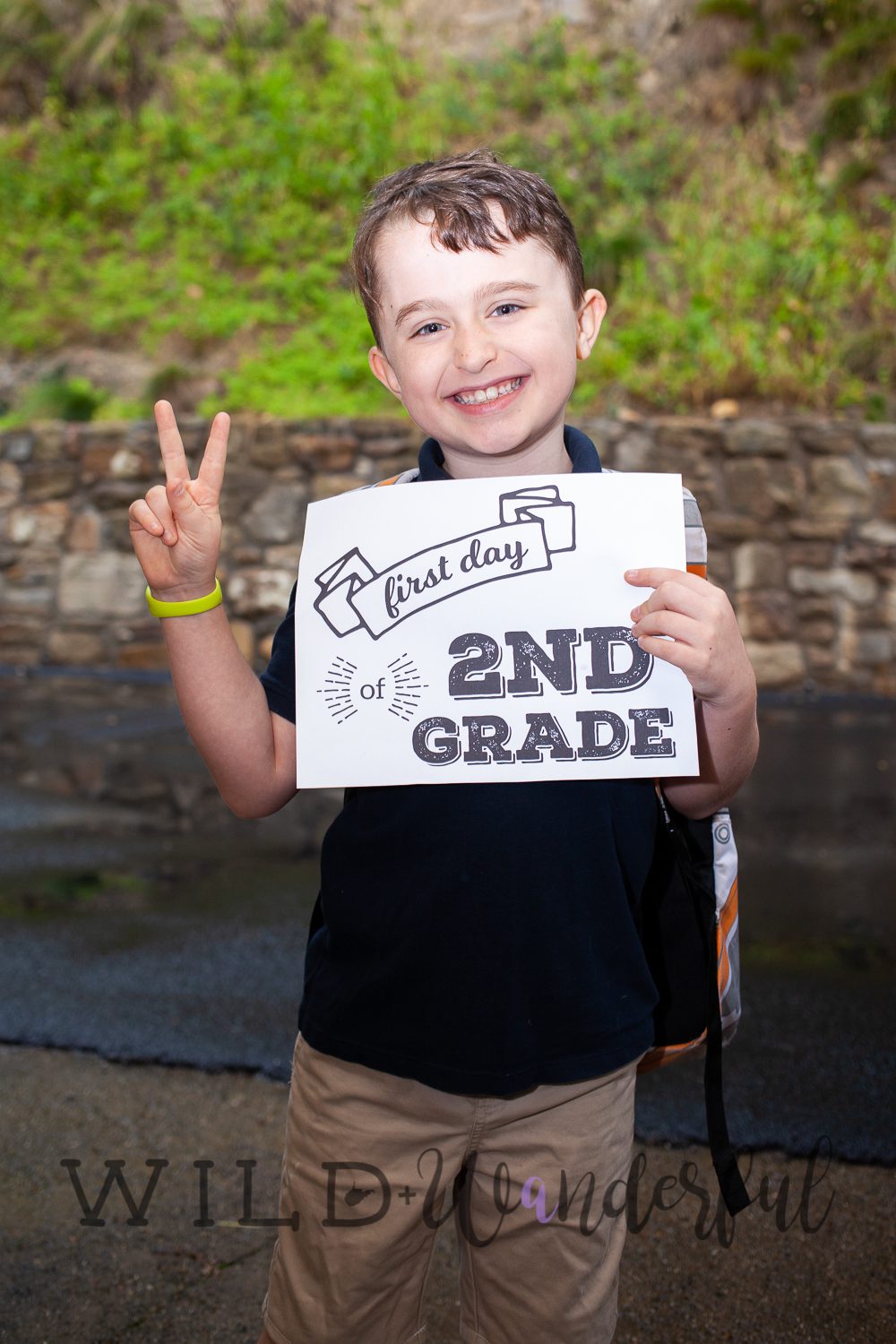 First Day of Second Grade-004 | Wild+Wanderful
