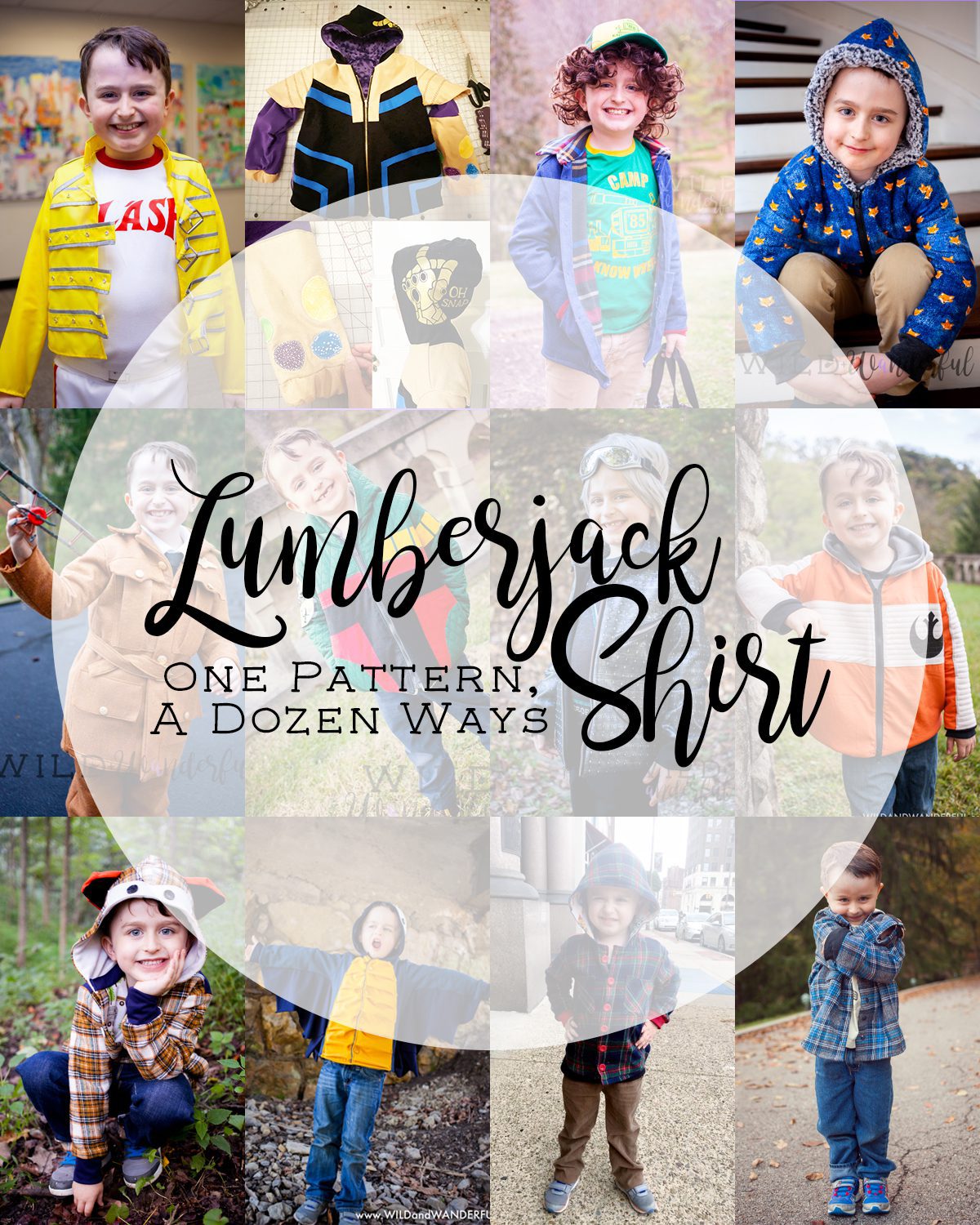 One Pattern, A Dozen Ways | A Recap of the Lumberjack Shirt | Wild ...