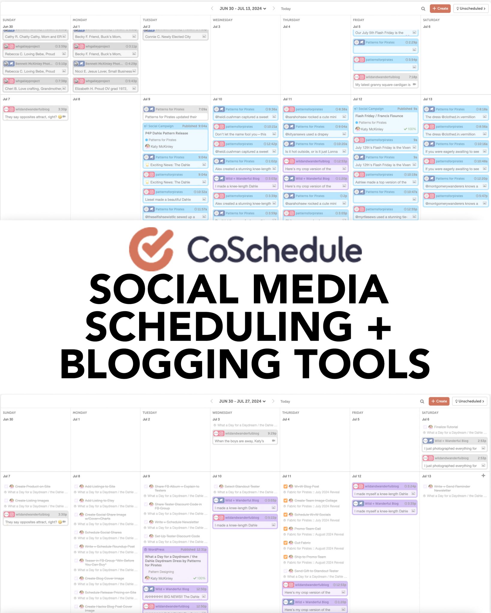 CoSchedule’s Social Calendar: A Creative Blogger’s Best Friend | Wild ...